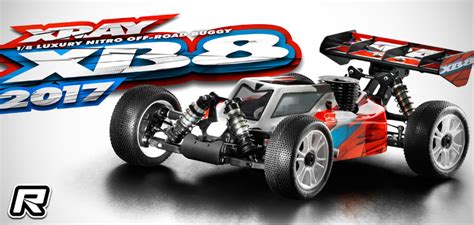 Red RC Xray XB Th Nitro Buggy Kit
