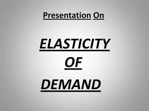 Price Elasticity Of Supply Pes Pdf