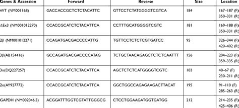 Survivin Splice Variant Primers Download Scientific Diagram