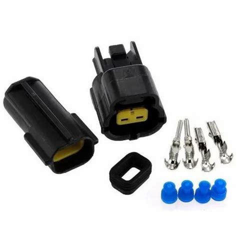 Male And Female Delphi Connector 2 Way At ₹ 80 Set In Tiruvallur Id