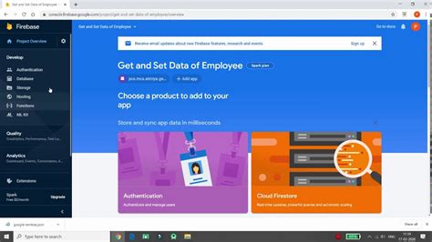 Firebase Get And Set Data Using Kotlin Android Youtube