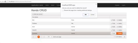 Crud In Kendo Grid Using Asp Net Mvc And Entity Framework