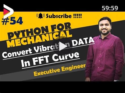 FFT Curve Fast Fourier Transform FFT Curve In Python Vibration