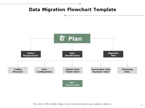 Data Migration Flowchart Template Ppt Powerpoint Presentation Infographics Master Slide