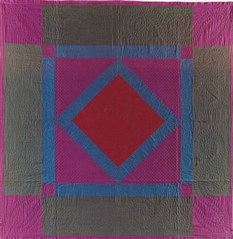 Stunning Diamond In A Square Quilt