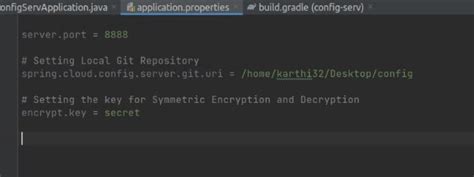 Spring Cloud Config Server Encryption And Decryption Using Git