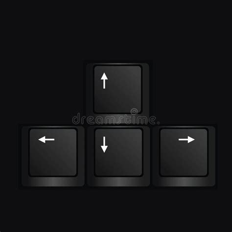 Keyboard Vector Black Art Illustration Stock Vector Illustration Of