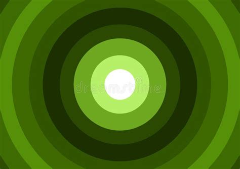 Green Circles Layered Pattern Centered Background Wallpaper Design