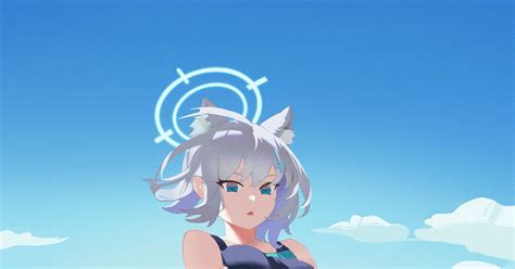 砂狼白子 碧蓝档案 砂狼白子 便携叉子和勺子のイラスト Pixiv