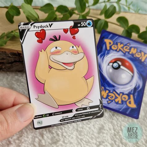 Psyduck Custom Card Mez Arts