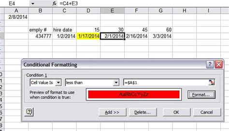 Changing Cell Color Dependent On Date In A Different Cell Excel Forum
