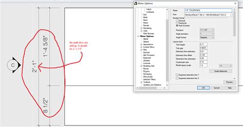 Dimension String Not Adding Up Correctly Rhino For Windows Mcneel Forum