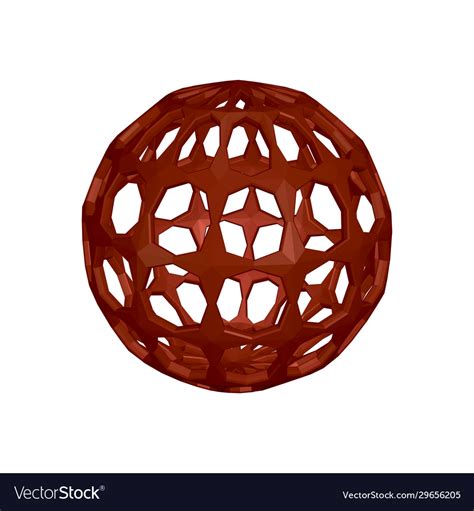 Abstract Sphere Wireframe D Royalty Free Vector Image