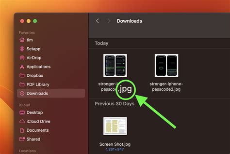 Show Or Hide File Extensions On Mac Iphone And Ipad Macrumors