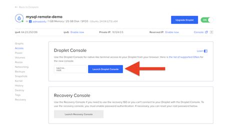 Run Mysql Server Using Docker On A Remote Machine