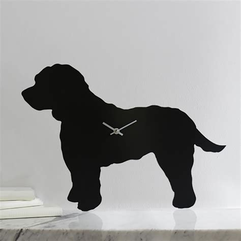 Wagging Tail Cockapoo Dog Clock The Labrador Company Cuckooland