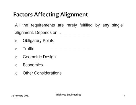 03 Highway Alignmentpdf Civil Engineering Industry Industries