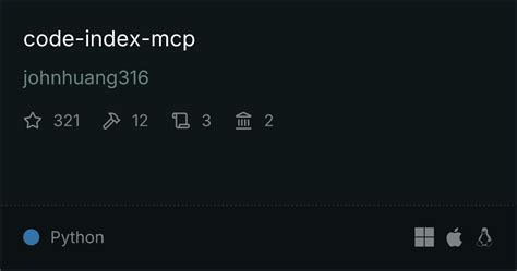 Code Index Mcp Glama