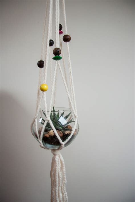 MAKE A HANGING MACRAME PLANTER IN UNDER AN HOUR LADYLAND