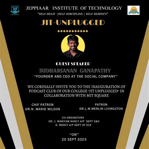 Dr N Bhuvana Jerin On Linkedin Jeppiaarinstituteoftechnology Highereducation Podcasting