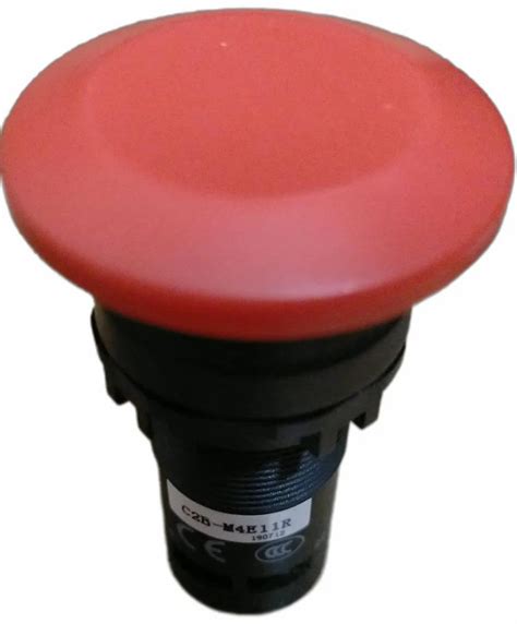 Red Mushroom Push Button Switch At Rs 375 Piece Mushroom Push Button