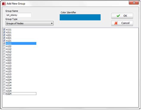 Nodeelement Groups