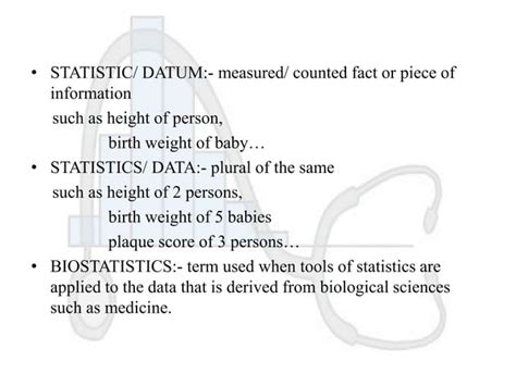Biostatistics Pptx