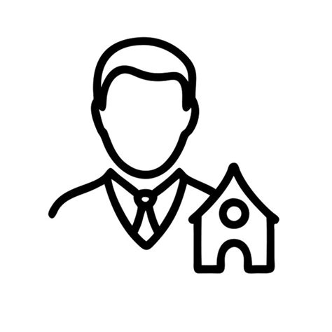 Premium Vector Architect Icon Outline