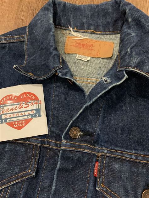 Vintage S Big E Levis Type Iii Jacket Men S Fashion Tops