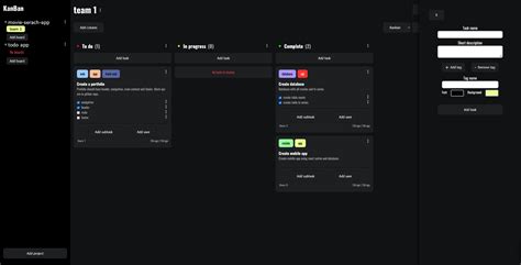 Github Wojtek0123kanban My First Angular App To Train How To Build Angular Apps Kanban Is A
