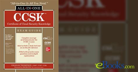 Ccsk Certificate Of Cloud Security Knowledge All In One Exam Guide
