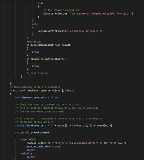 solved c tic tac toe game player vs computer with no gui