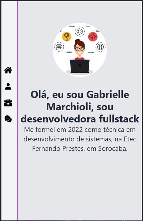 Github Gabriellemarchiolipagina Inicial Portfolio Tailwind Css