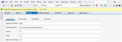 Xamarinforms How Can I Correctly Provision An Xamarin Forms Ios App