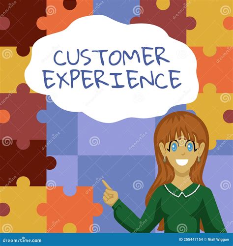 Conceptual Caption Customer Experienceinteraction Between Satisfied Customer And Organization