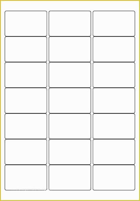 Free Addendum Sticker Template Of 6 Label Template 21 Per Sheet Free