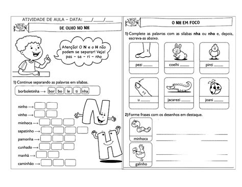 Tudo Bem Simples Atividades CH NH LH Tudo Bem Simples Atividades CH NH LH