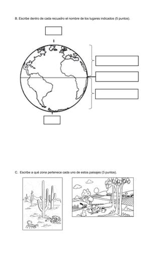 Dibujos De Mapas Zonas Climaticas Para Colorear Vsun