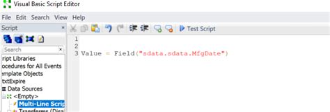 Vb Script Editor Cdate Seagull Support Portal