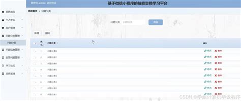 Springboot基于微信小程序的技能交换学习平台网页1源码毕设论文关于技能交换系统的英文文献 Csdn博客