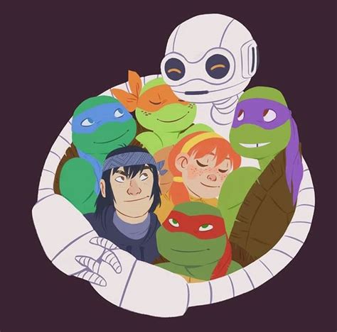 Fugitoid Hug Tmnt In 2025 Teenage Mutant Ninja Turtles Artwork