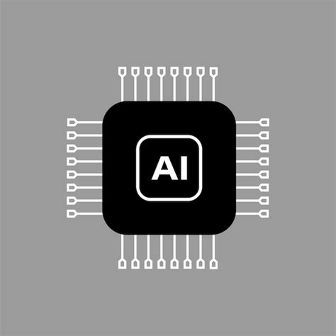 Premium Vector Vector Illustration Artificial Intelligence Cyber Logo