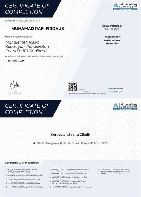 Muhamad Rafi Firdaus Undergraduate Islamic Law At The Al Azhar