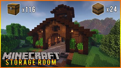 How To Make A Storage Area In Minecraft At Ali Nancy Blog