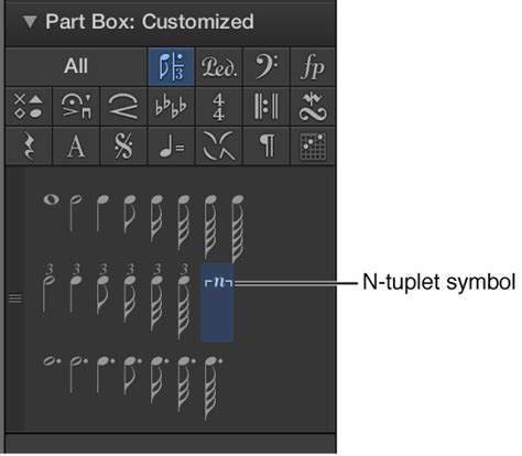 Create And Edit Tuplets Logic Pro X Help