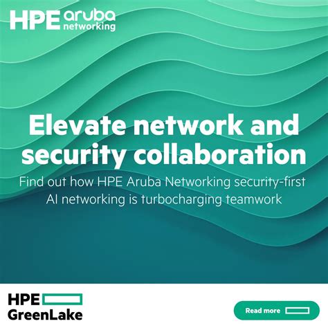 Hpe Aruba Networking On Linkedin Networking And Security Teams Can Sometimes Struggle To Agree On…