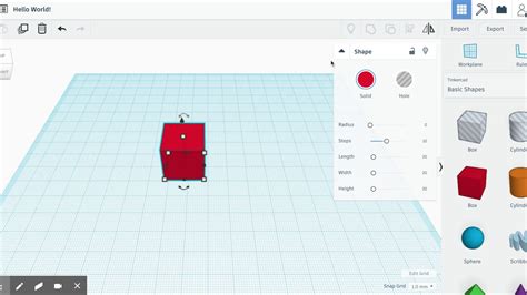 Tinkercad Create 3d Digital Designs With Online Cad Tinkercad Youtube