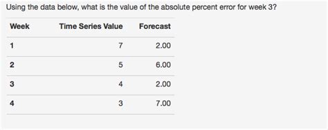 Solved Using The Data Below Calculate The Bias Based On Chegg