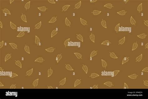 Brown Leaf Overlap Stock Vector Images Alamy