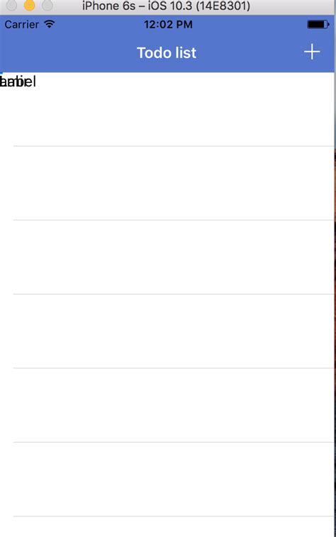 ios constraint does not work in the cell of my table view stack